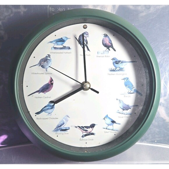 Clock | Accents | The Original Singing Bird Clock 25th Anniversary ...